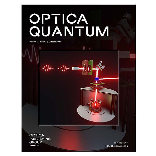 New Walther Group Paper on the Cover of the first Optica Quantum Issue